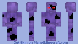 nightmare purple steve Minecraft Skin
