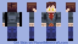 DDLC - Protagonist Minecraft Skin