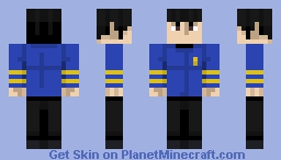 Star Trek TOS | Mr. Spock Minecraft Skin