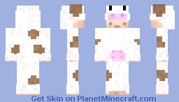 Cow minion Minecraft Skin