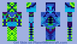 Neon Boy Minecraft Skin