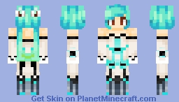 Ultimate Miku Minecraft Skin