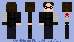 Winter Soldier Minecraft Skin