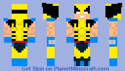 Wolverine Minecraft Skin
