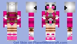 Gwen Pool Masked Minecraft Skin