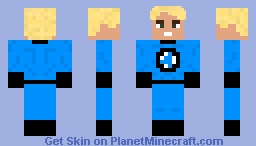 Human Torch (Form) Minecraft Skin