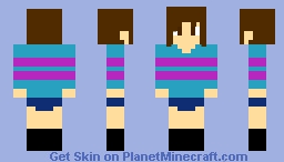 Frisk Minecraft Skin