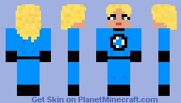 Invisible Woman Minecraft Skin
