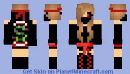 ninja girl Minecraft Skin