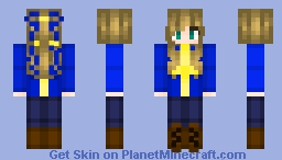 Sweden hoodie Minecraft Skin