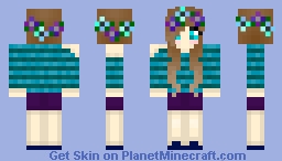 cute! updated Minecraft Skin