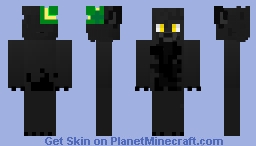 Saint Black Minecraft Skin