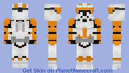 Commander Cody - 2003 Clone Wars Minecraft Skin