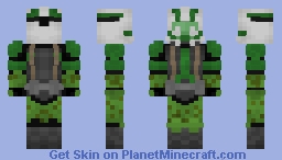 Commander Gree Minecraft Skin