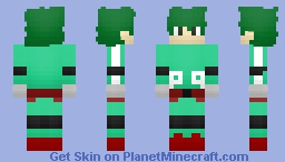 Deku Minecraft Skin