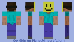 smiling steve Minecraft Skin