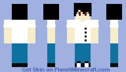 Nagai from ajin Minecraft Skin