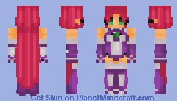 Starfire~TEEN TITANS Minecraft Skin