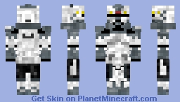 Commander Wolfee clone wars 2008 phase 2 Minecraft Skin