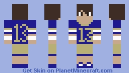 Kurt Warner NFL Minecraft Skin