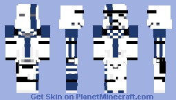 Stormtrooper Commander (Force Unleashed) Minecraft Skin