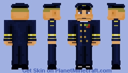 ﴾ξꭚꞕꝍ₮₮ἷ﴿ A Captain Minecraft Skin
