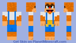 Lanky Kong Minecraft Skin