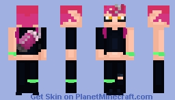 Minecraft the octoling expansion Minecraft Skin