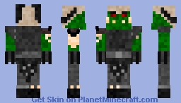 Ork Soldier (The orks pack) Minecraft Skin