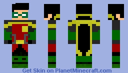 Damian wayne Minecraft Skin