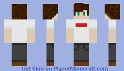 Supreme Shirt Dude Minecraft Skin