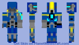 Titanfall 2 Cloak Pilot Minecraft Skin