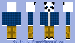 PandaGaming-Rock Concert Minecraft Skin