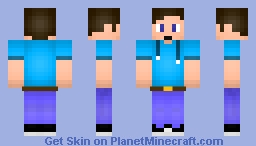 Updated Steve Minecraft Skin