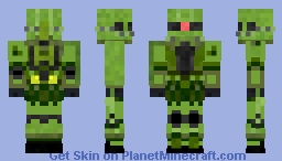ms-06 zaku II Minecraft Skin