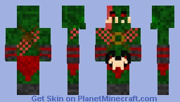 Grok "The slayer" (The orks pack) Minecraft Skin
