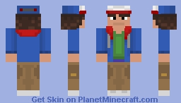 Dustin Henderson Minecraft Skin