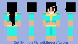 Female Genie Minecraft Skin