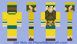 Wind Waker Tetra Minecraft Skin