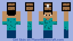 Chest Man Minecraft Skin