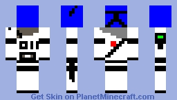 captain rex Minecraft Skin