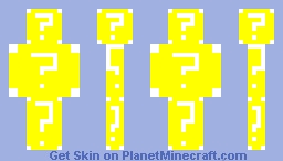 Lucky Block Skin Minecraft Skin