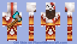 Kratos Minecraft Skin