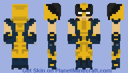 Logan(wolverine) Minecraft Skin
