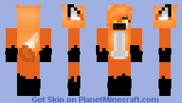 Fox Female Minecraft Skin