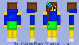 Noob Female (New) Minecraft Skin