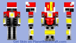 Red heavy 279 Minecraft Skin