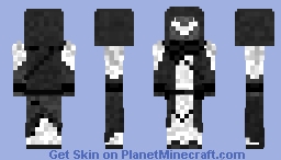 Interplanetary Ranger | Greyscale Minecraft Skin