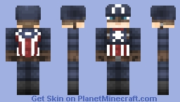 Ultimate Captain America | WW2 Minecraft Skin