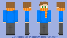 Scarf Boy Minecraft Skin